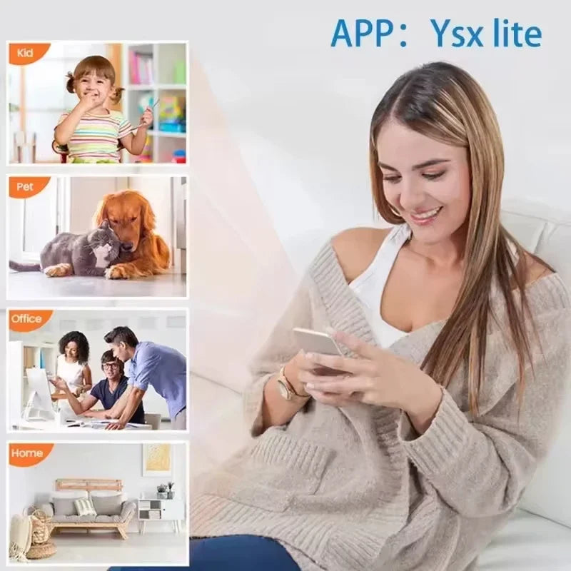 Mini Camera Wireless 1080P Surveillance Security Video Cam Night Visio ...